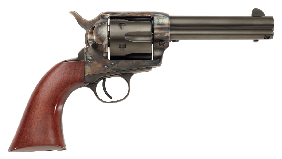TAYLORS & COMPANY GUNFIGHTER 357MAG BL/WD 4.75in. - Revolvers at ...