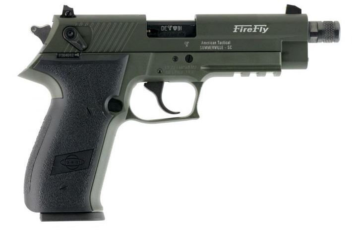 GSG FIREFLY 22LR ODG 4.9" TB - Semi Auto Pistols at GunBroker.com ...