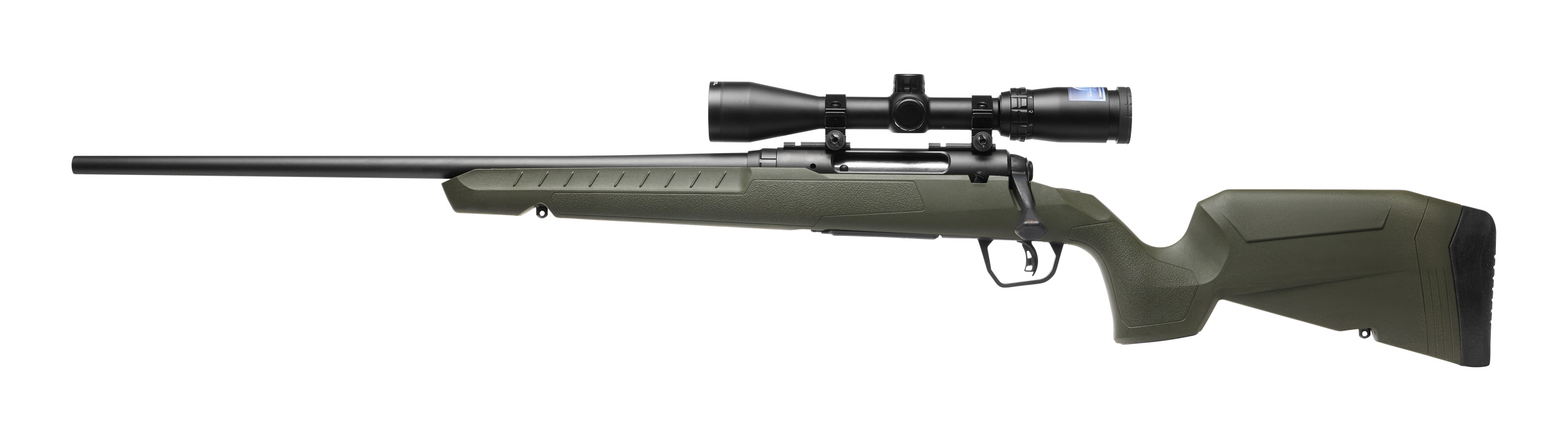 SAVAGE ARMS AXIS 2 CPT 6.5CR BL/GRN LH - Bolt Action Rifles at ...