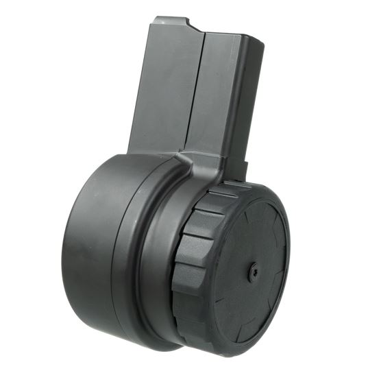 Warrior Systems W15AB10 W-15 Drum Magazine 10 rds. Armor Black Cerakote ...