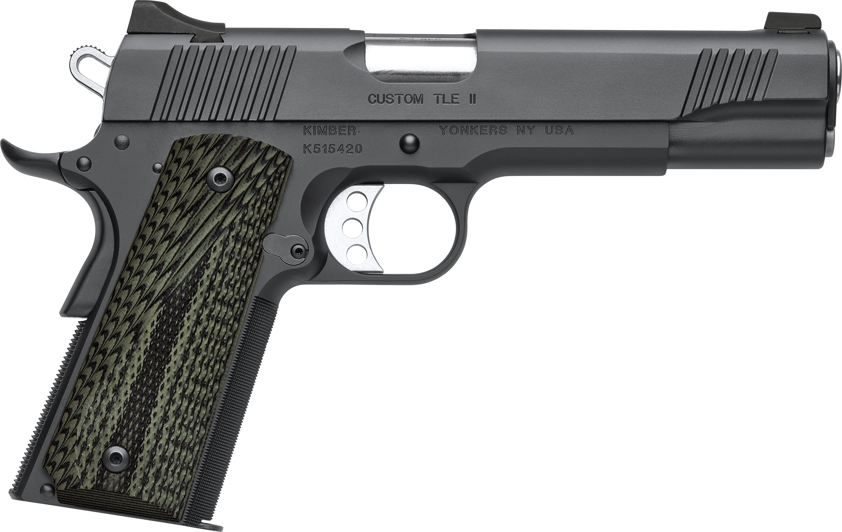 KIMBER CUSTOM TLE II 45ACP 5in. 7+1 - Semi Auto Pistols at GunBroker ...