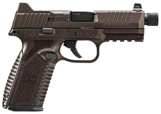 FN 66-101951 FN 510 Tactical 10mm 4.71" Bronze Semi-Auto Pistol - Semi ...