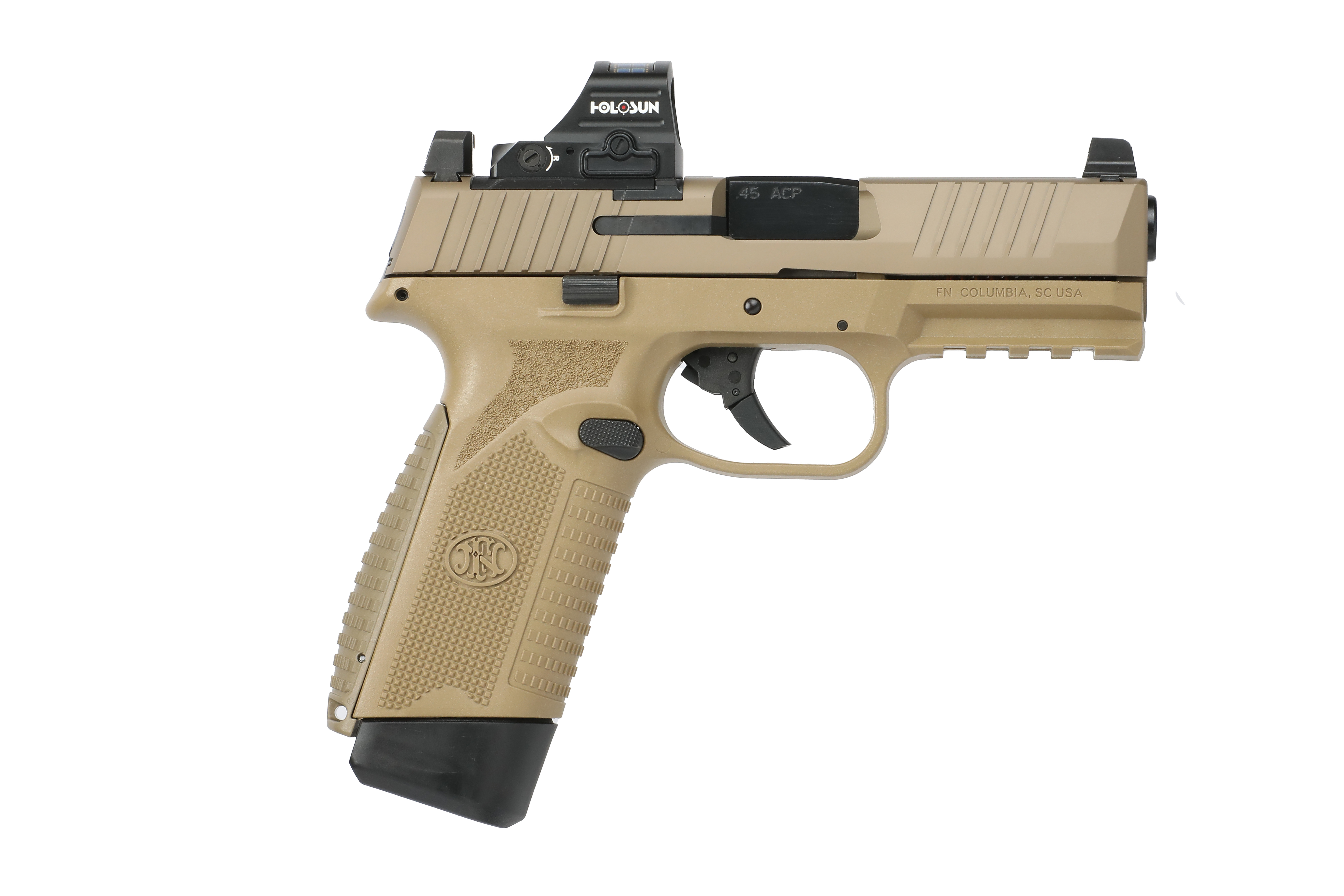 FN 545 MRD 45ACP FDE 10+1 407C - Semi Auto Pistols at GunBroker.com ...