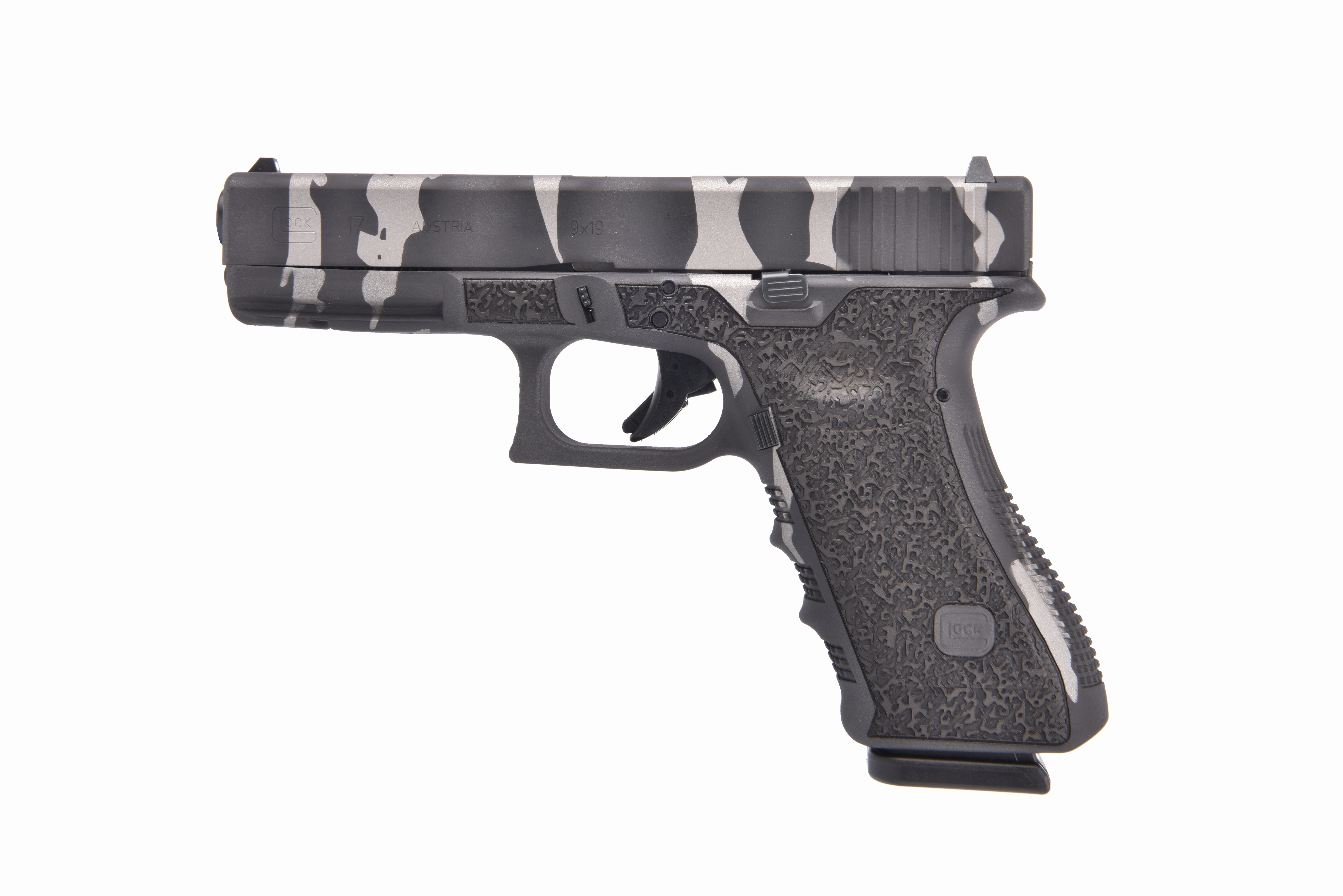 Glock G17 Gen3 9MM 4.48" Barrel /17+1/ Gray Tiger Stripe - Semi Auto ...
