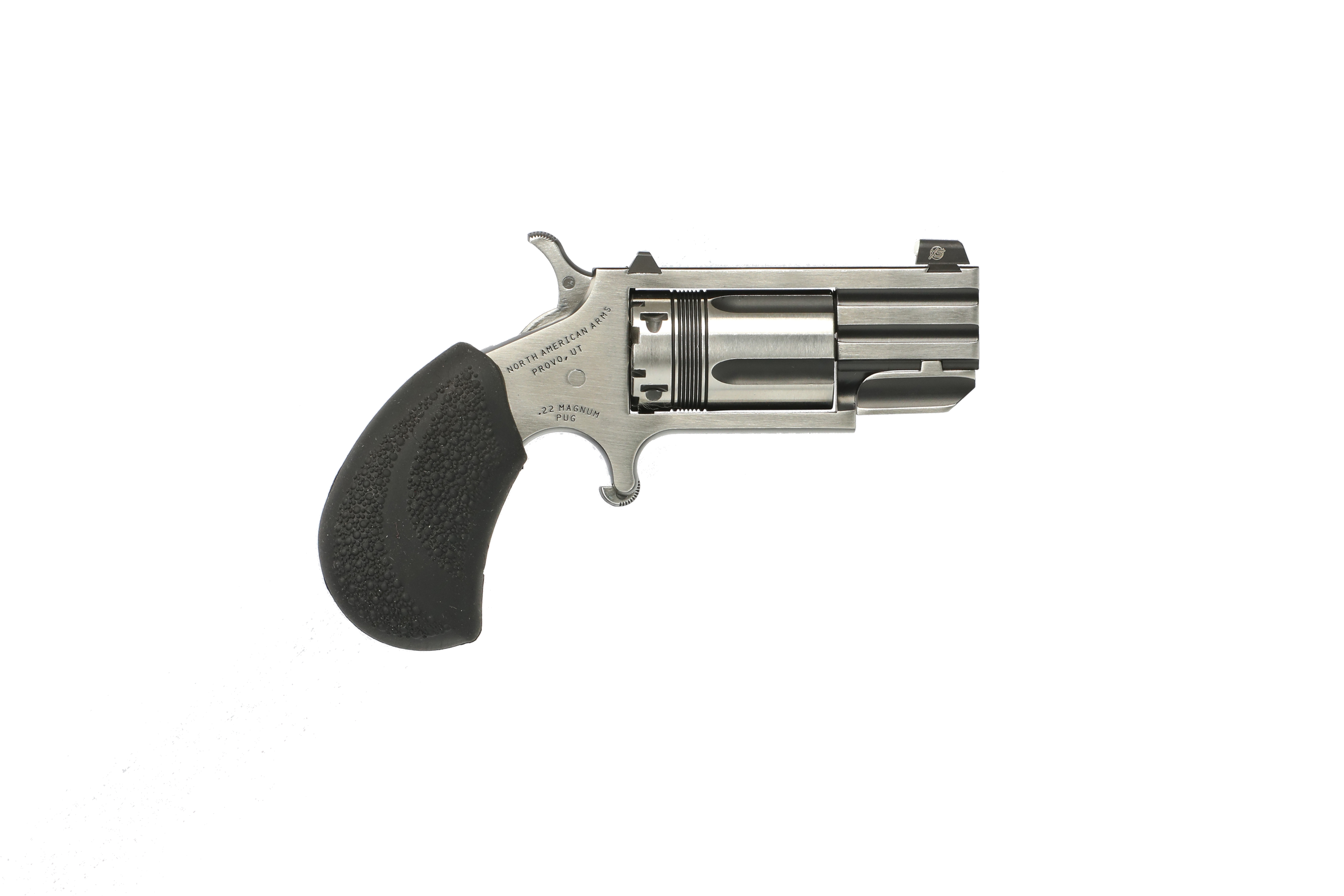 NORTH AMERICAN ARMS PUG 22MAG REV 1in. SS BLACK - Revolvers at GunBroker.com : 1085184482