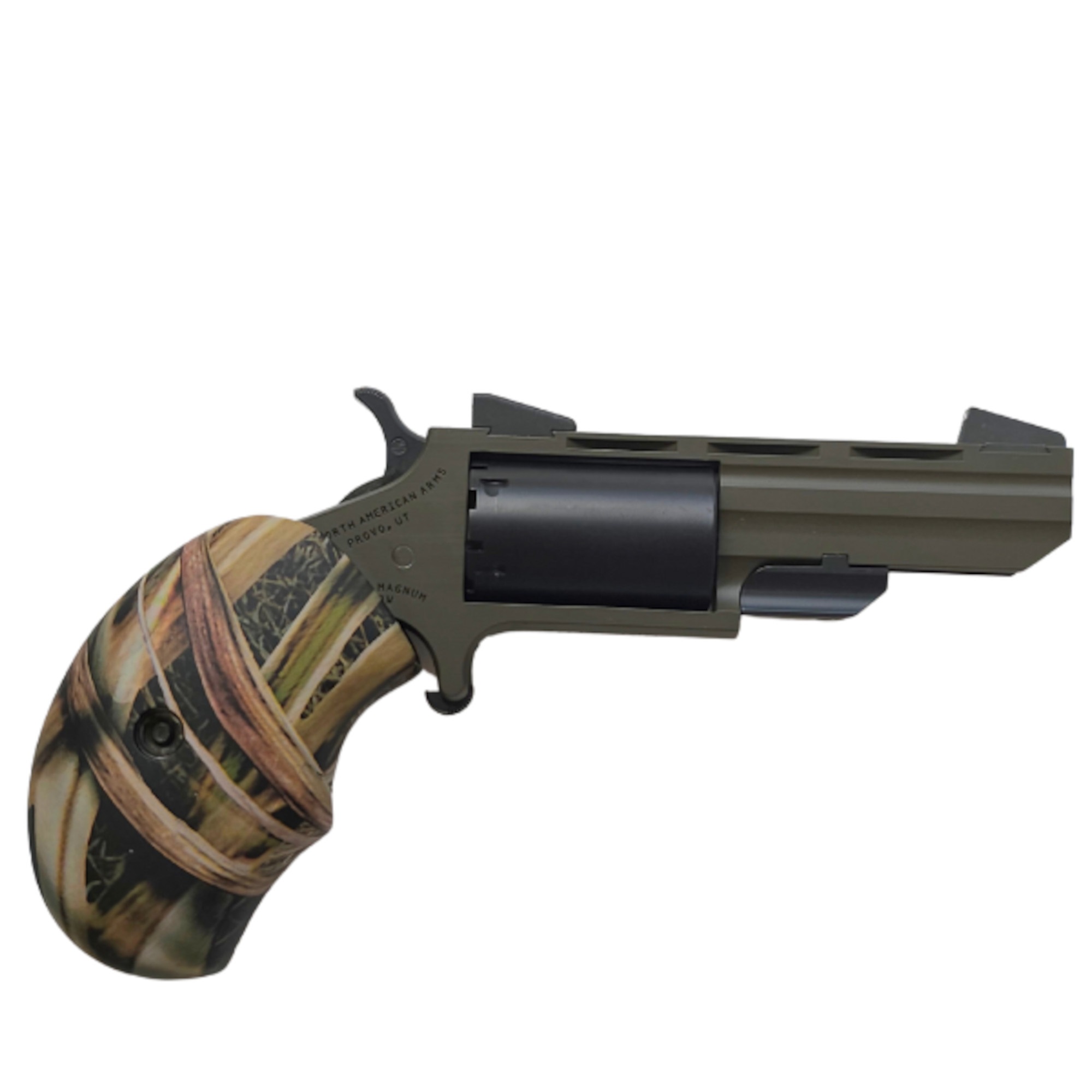 NORTH AMERICAN ARMS 22MAG 2in. GREEN HUNTSMAN FS - Revolvers at ...