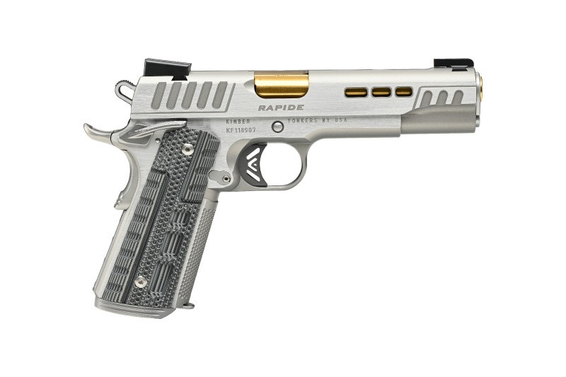 Kimber 3000420CA Rapide Dawn 9mm 5" Silver KimPro II Semi-Auto Pistol ...