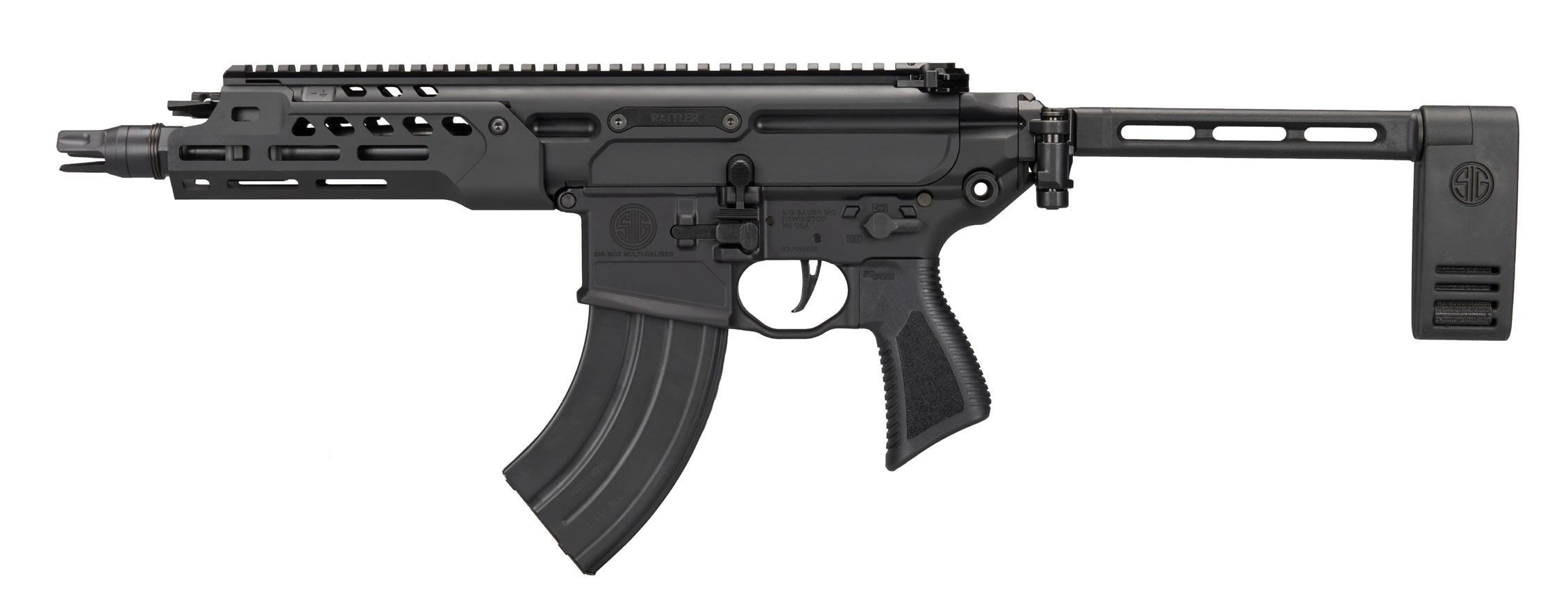 SIG SAUER MCX RATTLER LT 7.62X39 BLK 7in.# - Semi Auto Pistols at ...