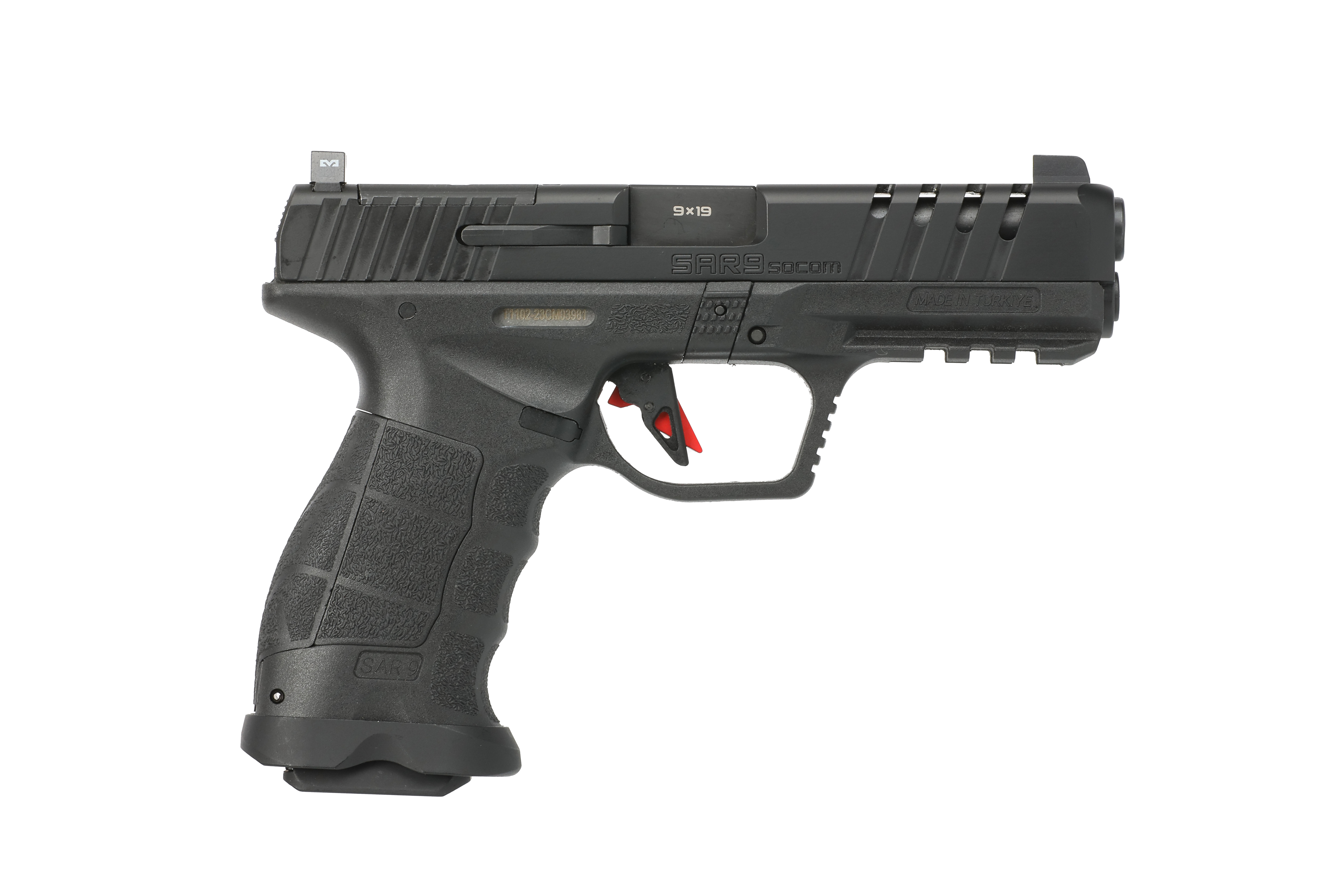 SAR FIREARMS SAR9 SOCOM 9MM BLK 5.2in. - Semi Auto Pistols at GunBroker ...