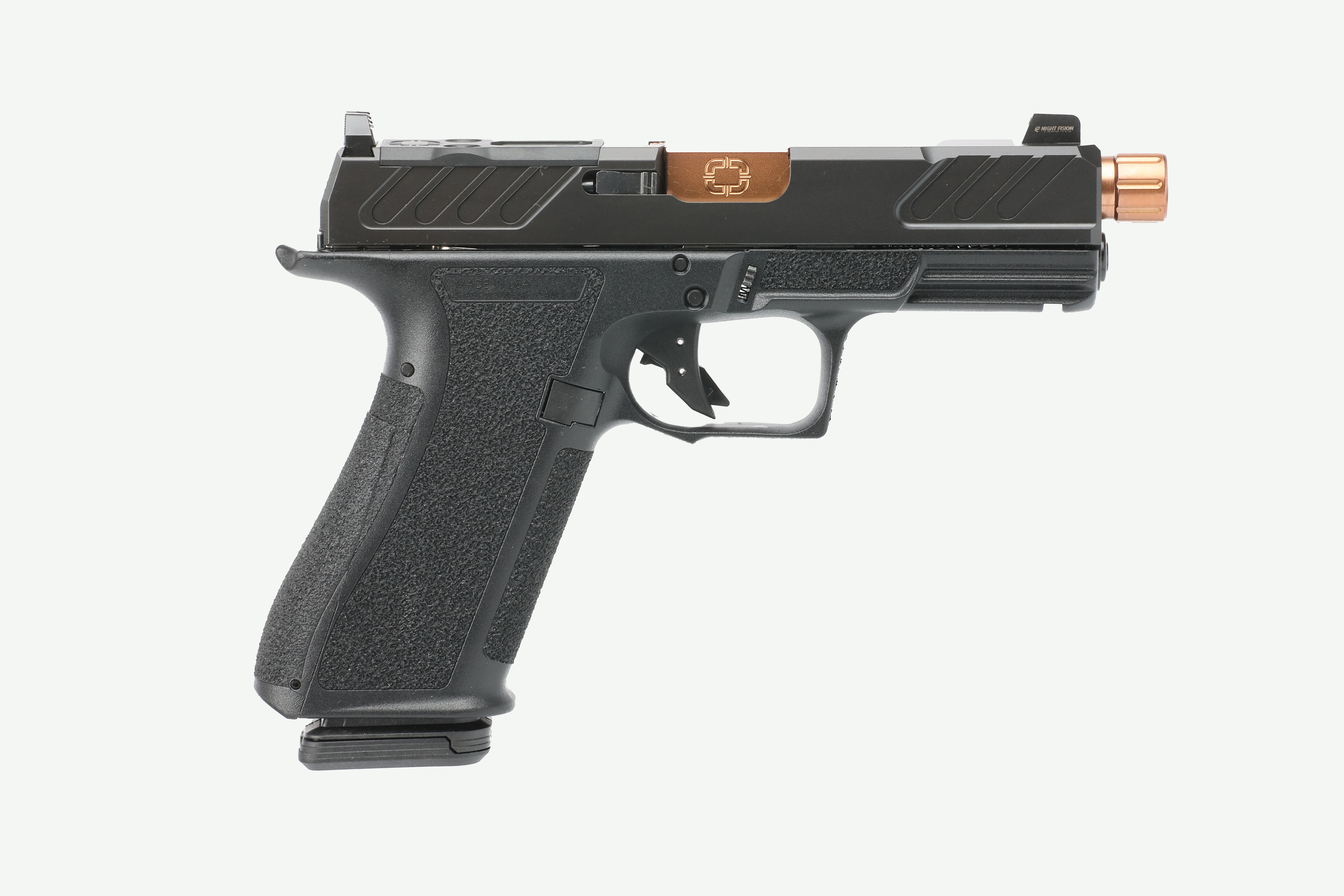 SHADOW SYSTEMS XR920 FND 9MM BK/BZ OR TB NS - Semi Auto Pistols at ...