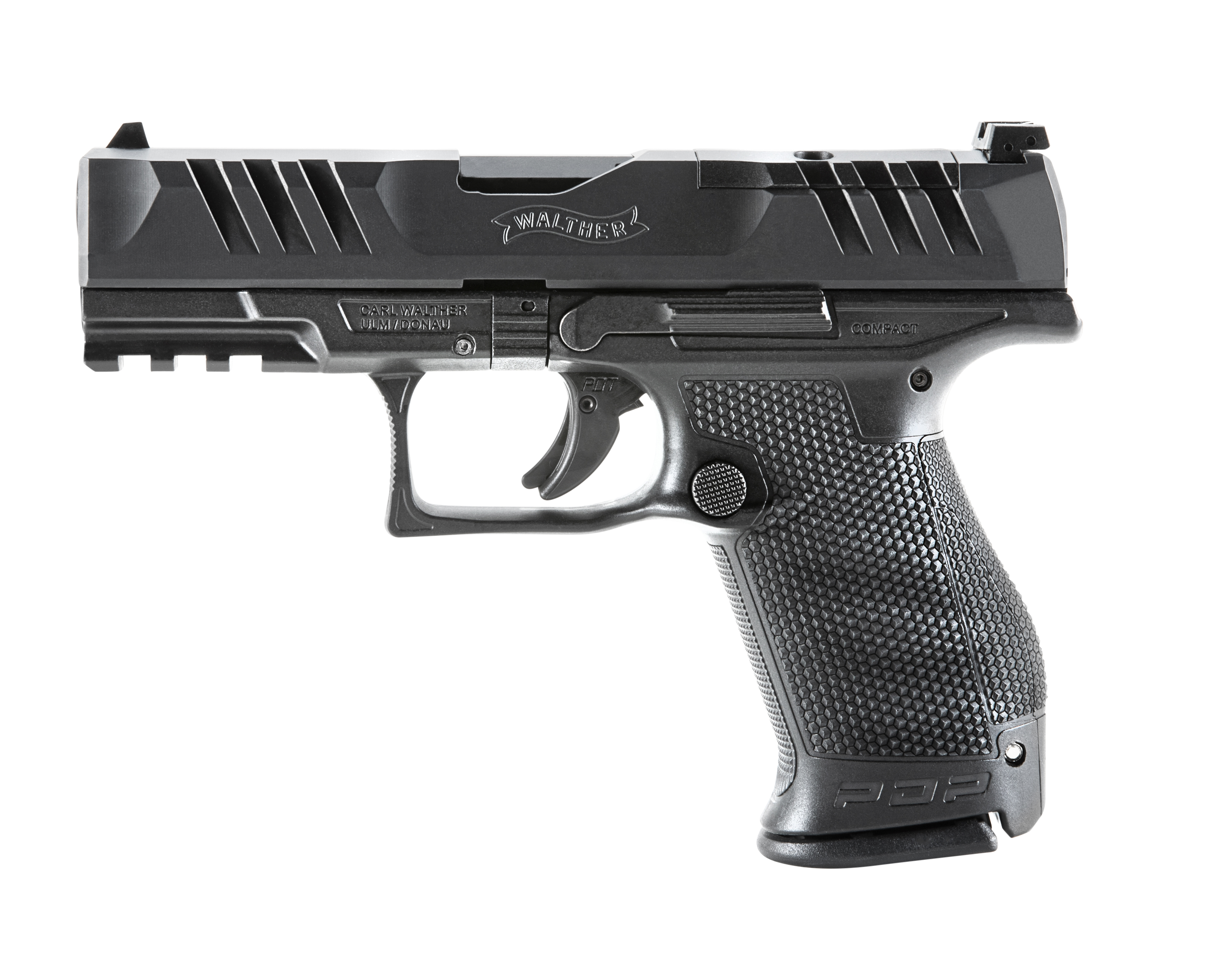 WALTHER ARMS PDP 9MM COMPACT 4in. BLK OR 10+1 - Semi Auto Pistols at ...
