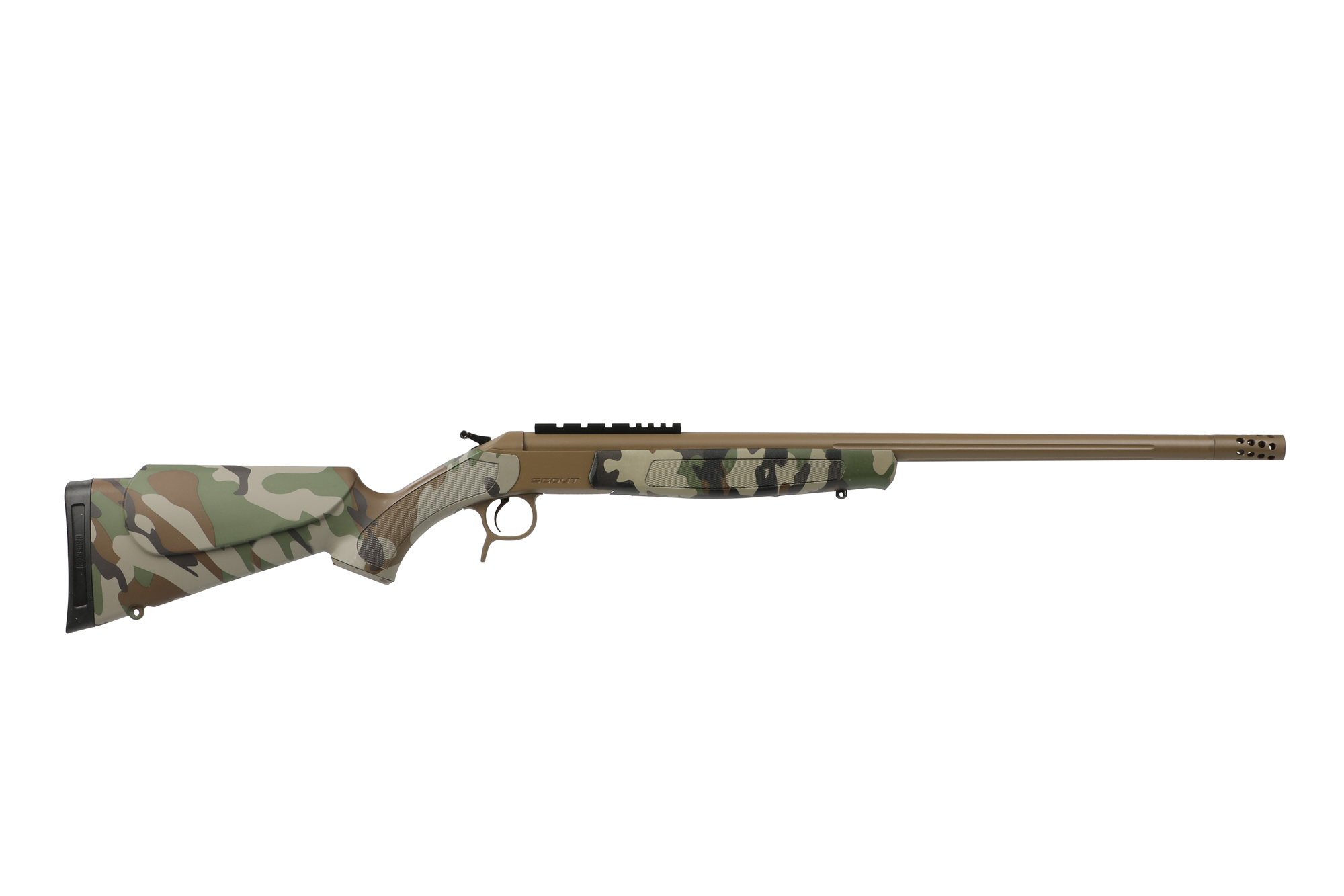 CVA CR4840S Scout V2 Takedown 444 Marlin 25" Flat Dark Earth Cerakote ...